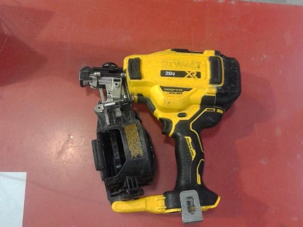 CLOUEUSE PNEUMATIQUE (GUN A CLOU) / JAUNE - Groupe Banco