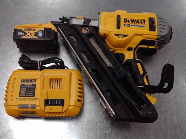 CLOUEUSE PNEUMATIQUE (GUN A CLOU) / JAUNE - Groupe Banco